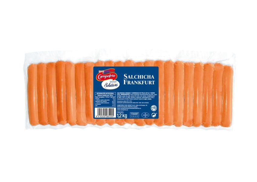 SALCHICHAS FRANKFURT- FS 1,2 KG - Campofrío Smart Solutions